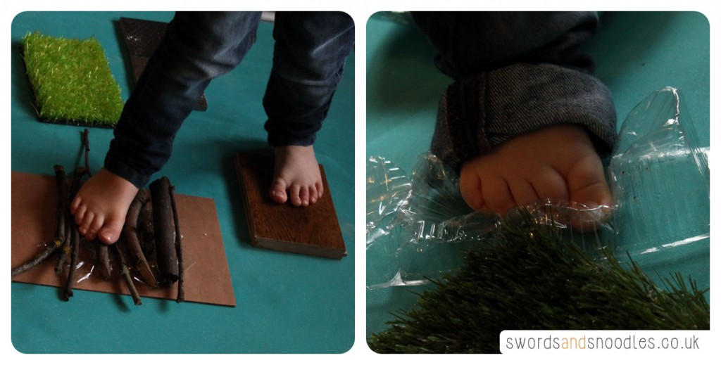 Sensory Stepping Stones • Swords and Snoodles